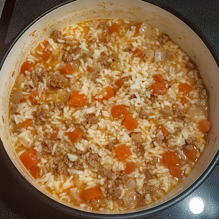 Beef and Rice Dish Recipe